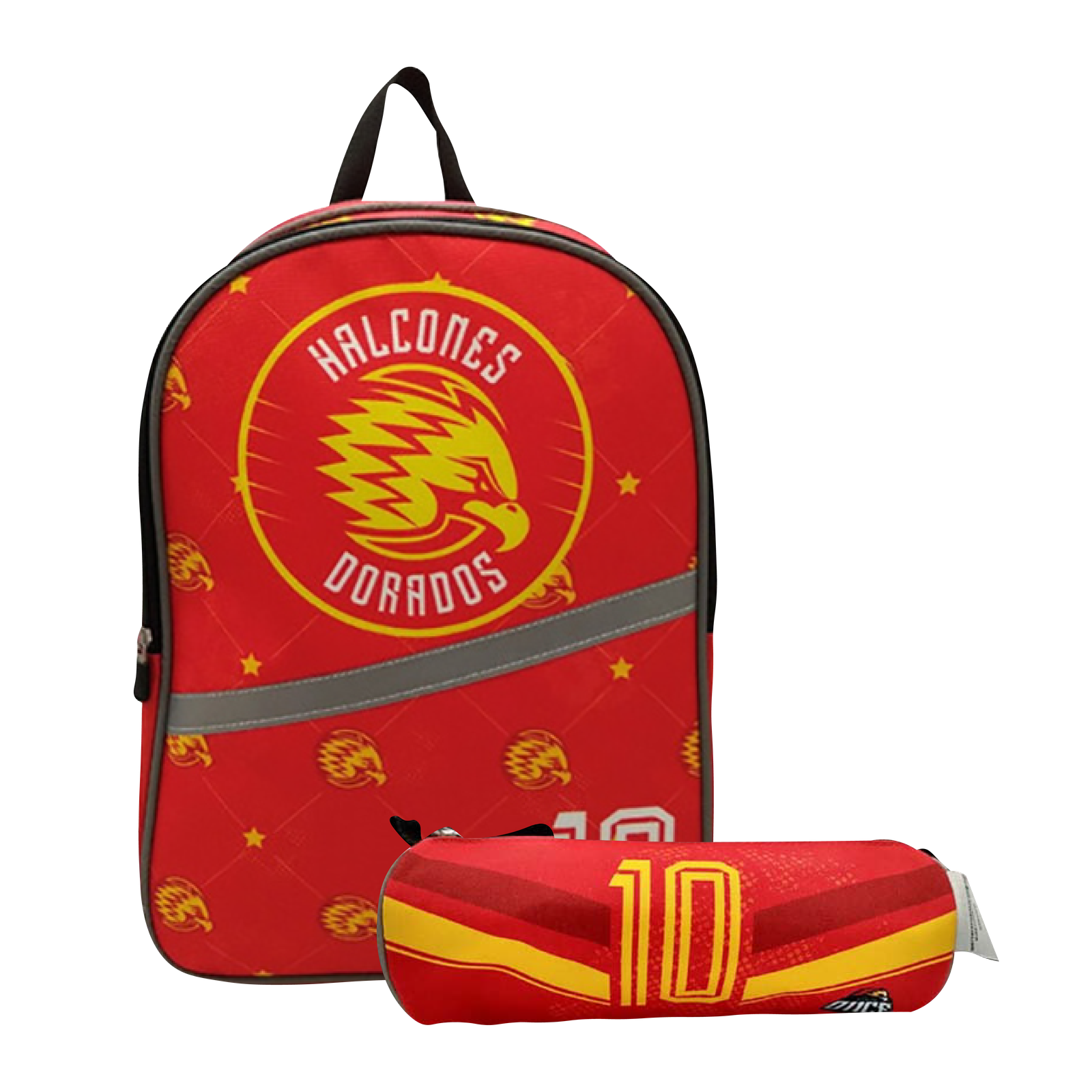 Pack Mochila Clásica Deportiva Naranja 43 Cms + Cartuchera de obsequio ...