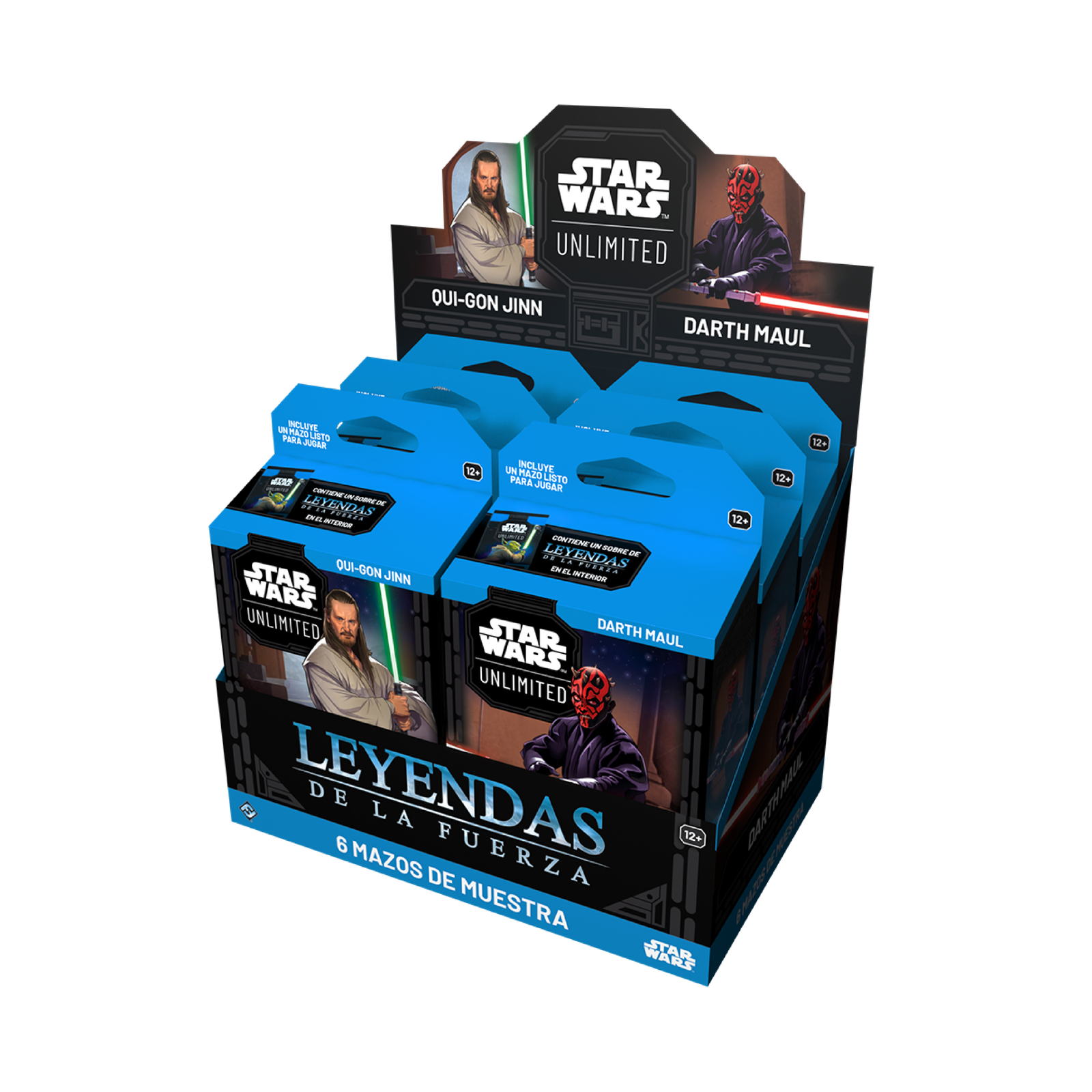 Star Wars Unlimited: Leyendas de la fuerza (Darth Maul & Qui-Gon Jinn ...